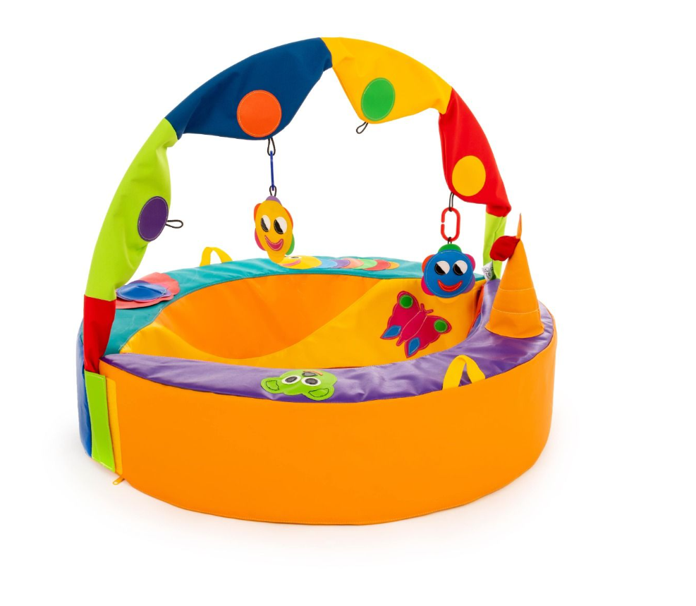 Early Years Soft Play Crescent Ring Set with Activity Arch – Classroom ...