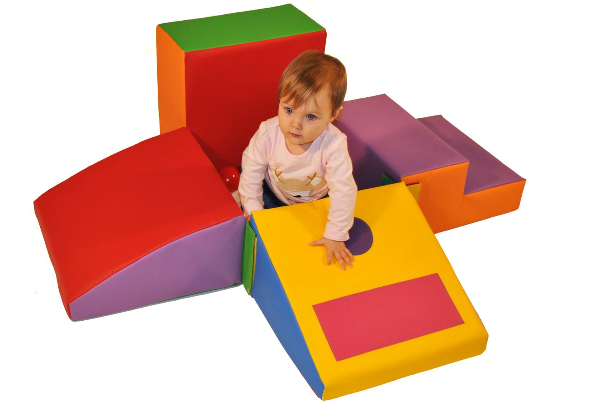 Early Years Soft Play Crescent Ring Extension Set – Classroom Direct