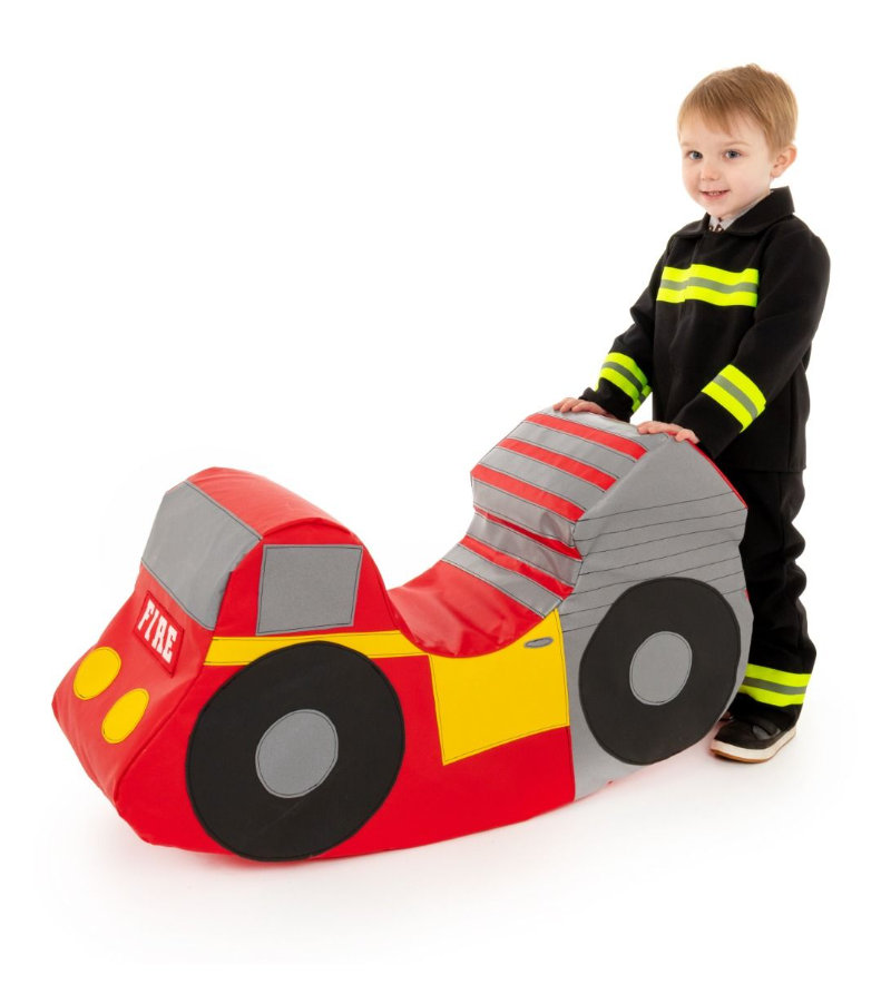 Early Years Soft Play Fire Engine Rocker – Classroom Direct
