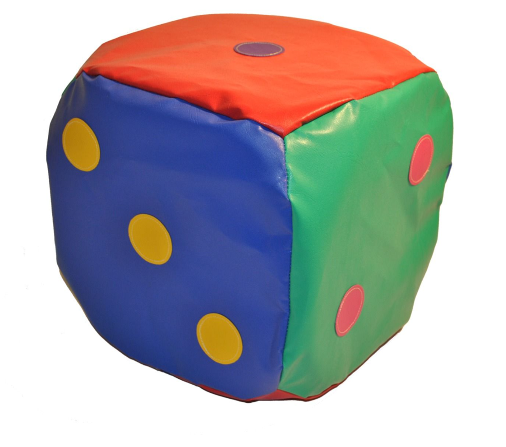 Early Years Soft Play Giant Dice with Dots – Classroom Direct