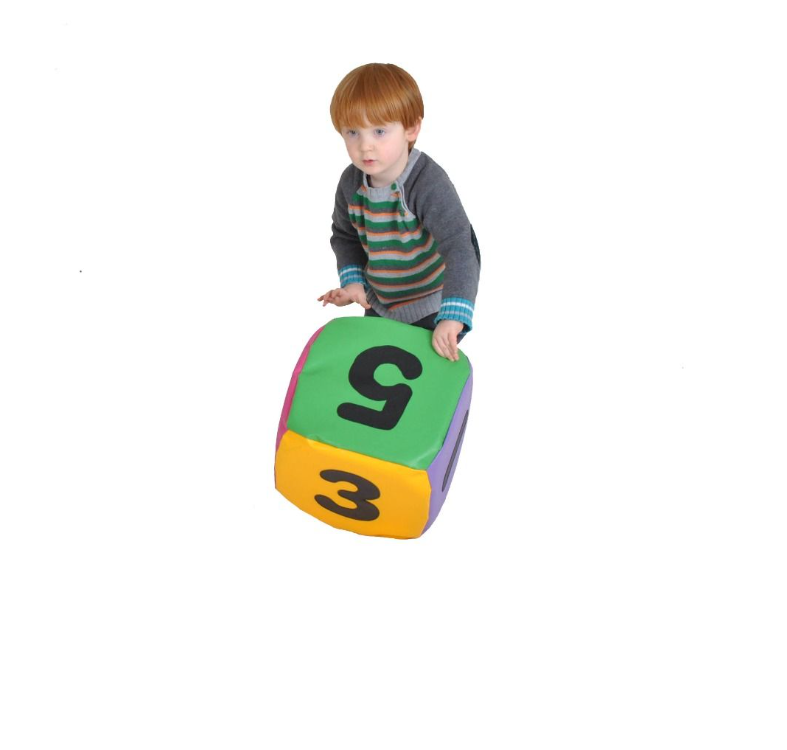 Early Years Soft Play Giant Dice with Numbers – Classroom Direct
