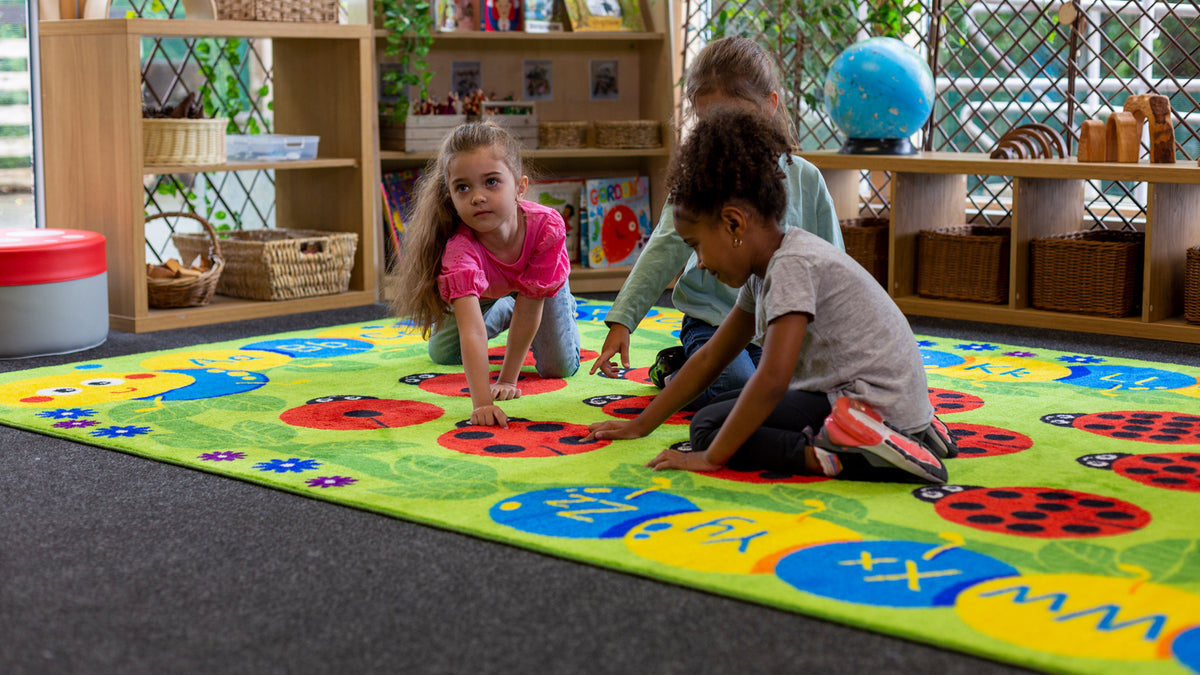 Back to Nature™ Chloe Caterpillar Numeracy & Literacy Carpet For Schoo ...