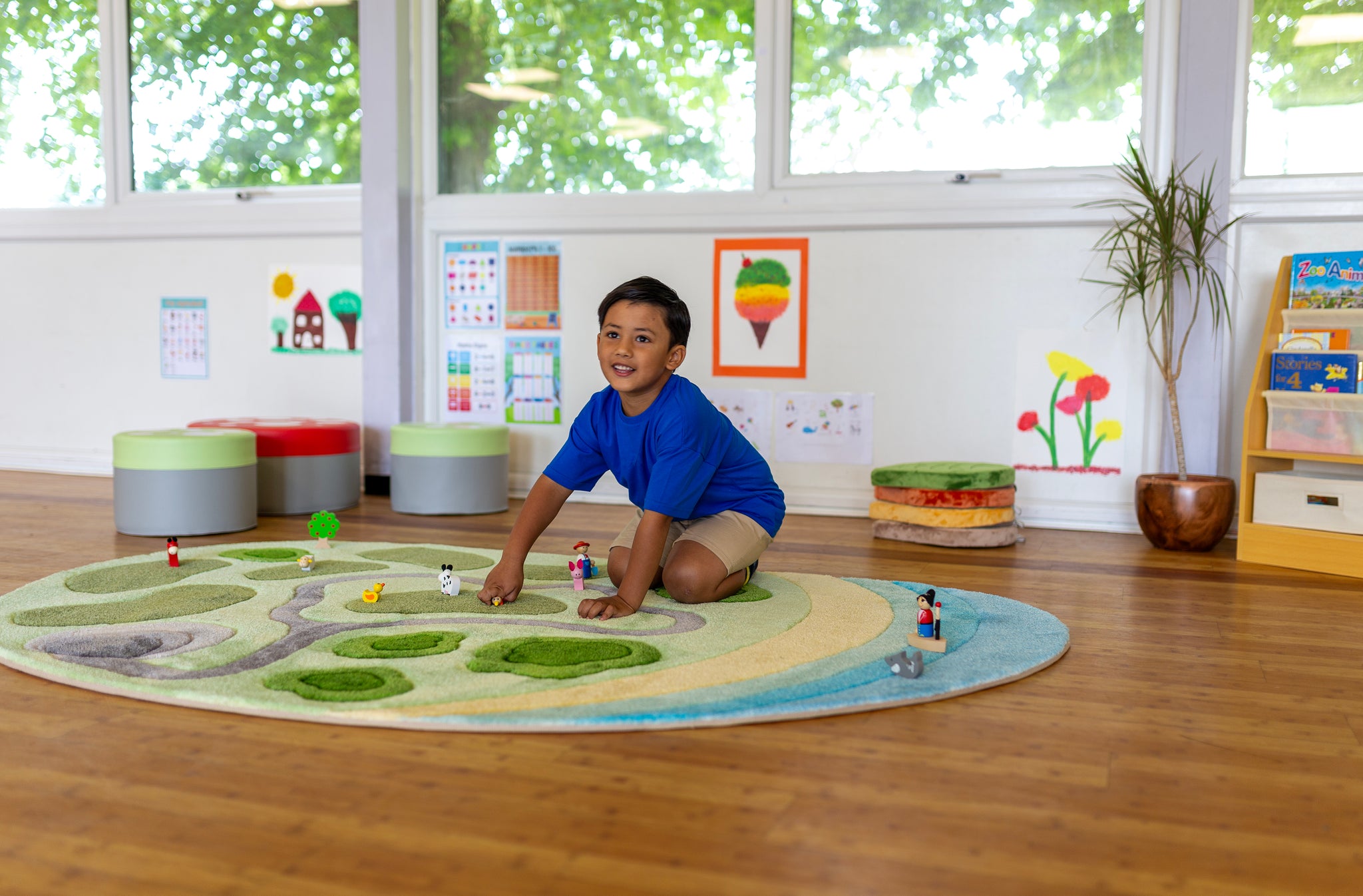 Shoreline Super Deluxe Carved Classroom Carpet – Classroom Direct