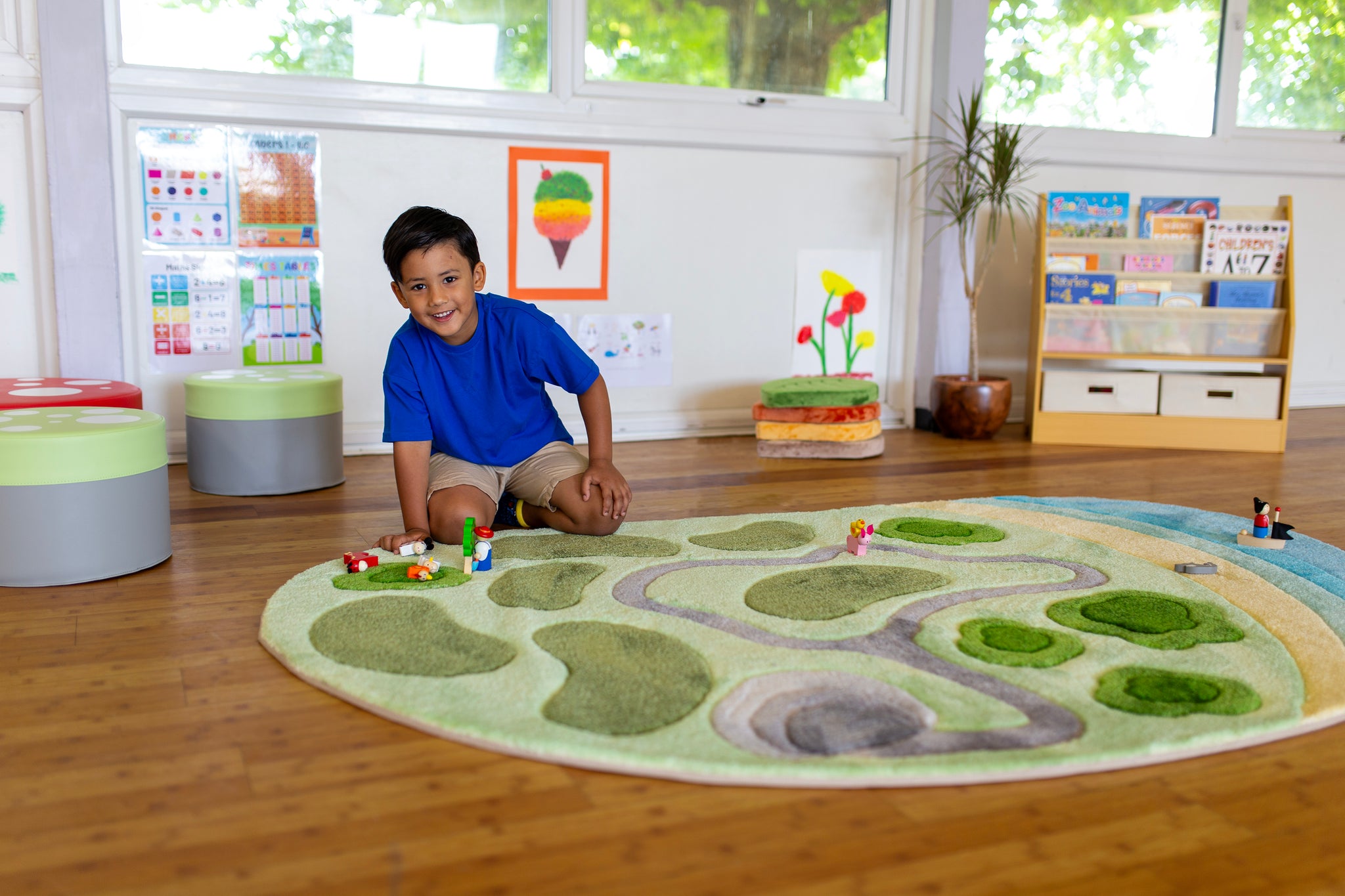 Shoreline Super Deluxe Carved Classroom Carpet – Classroom Direct