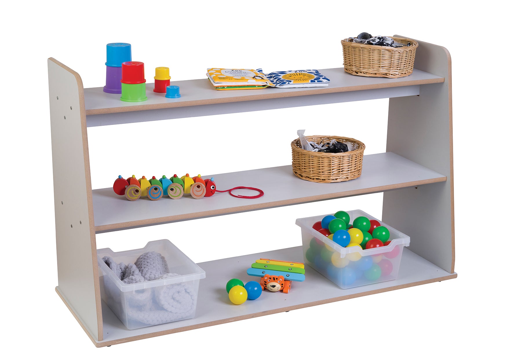 4 SHELF HINGED BOOKCASE For Schools – Classroom Direct