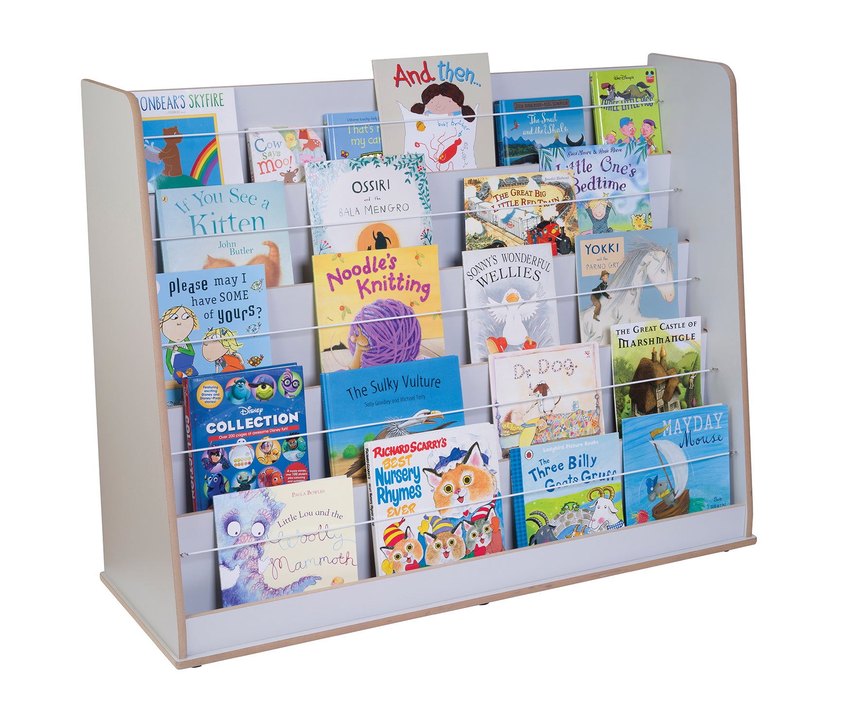 Wide Free Standing Book Display Unit – Classroom Direct