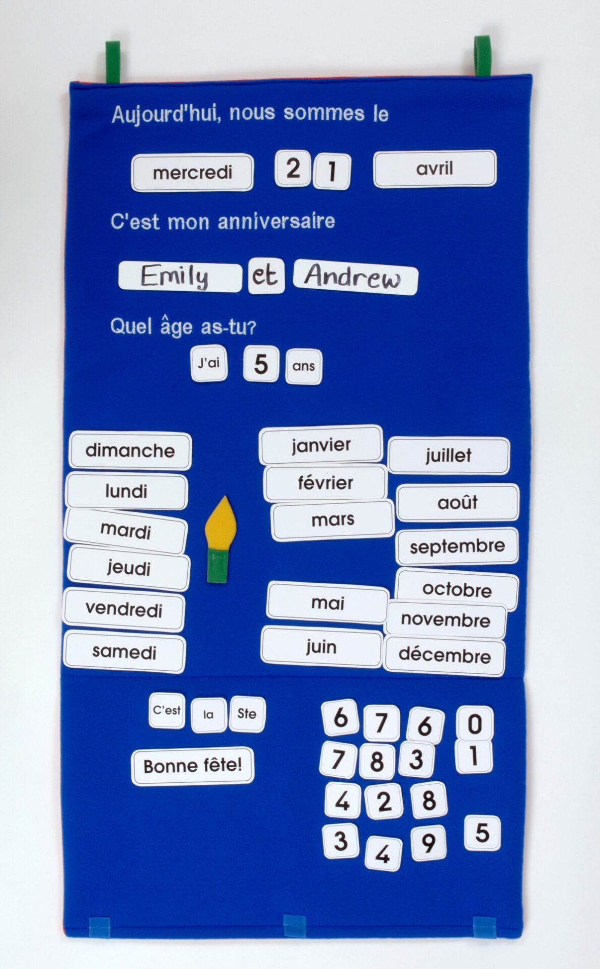 Classroom Calendar - French – Classroom Direct