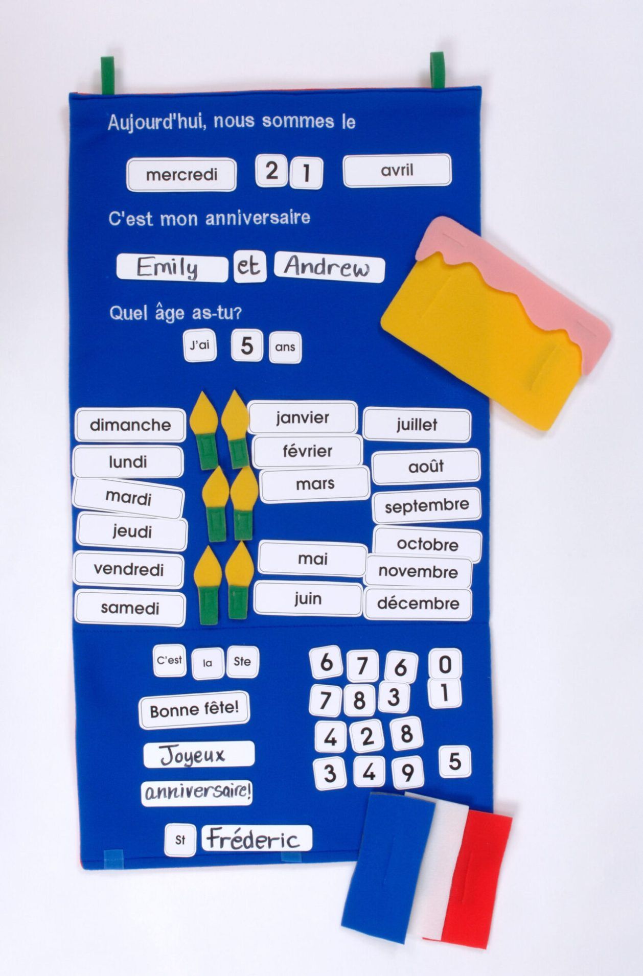 Classroom Calendar - French – Classroom Direct