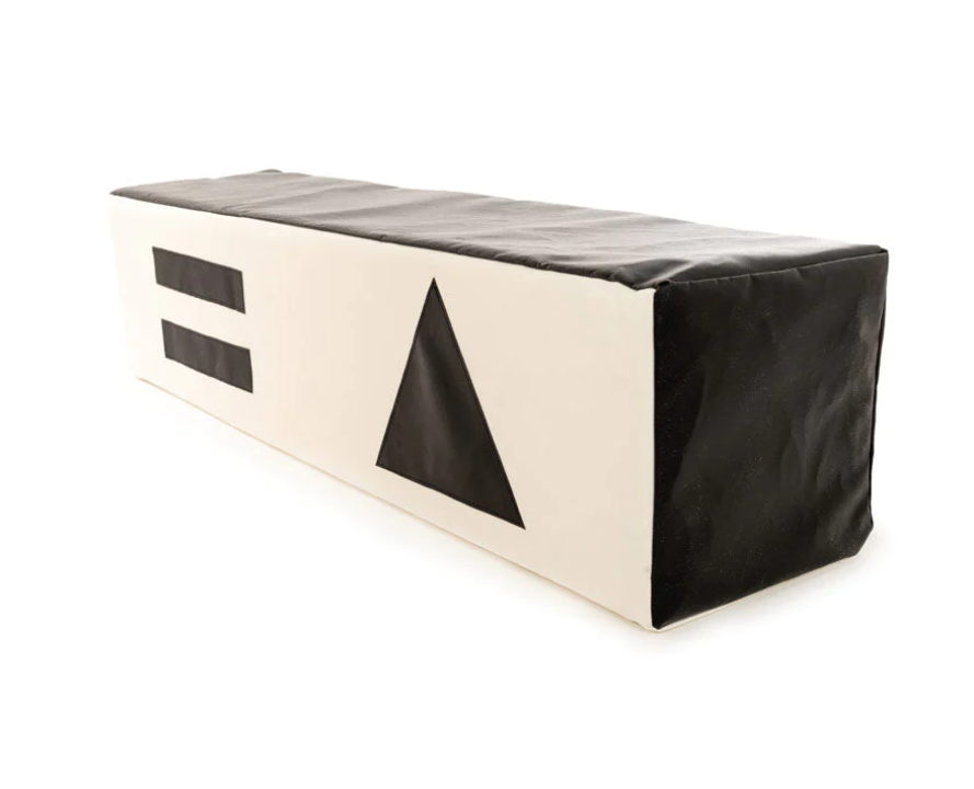 Rectangular Long Black & White Soft Play Bench - Classroom's ...
