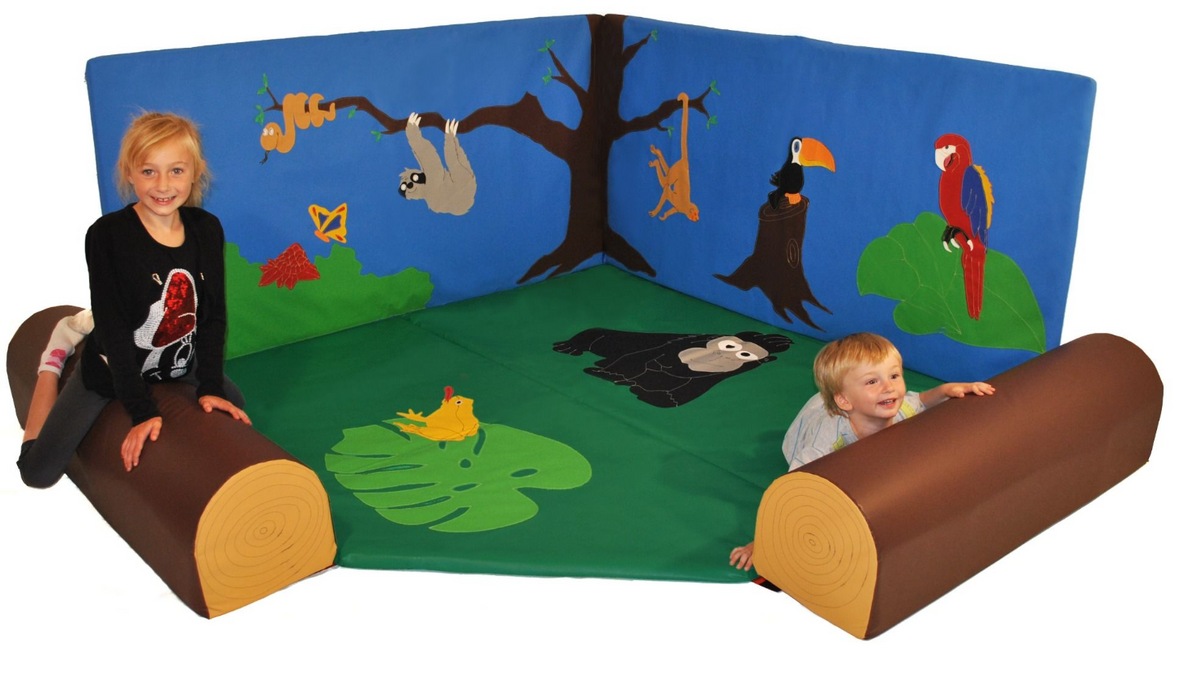 Early Years Classroom Rainforest Soft Play Corner Learning Soft Play ...