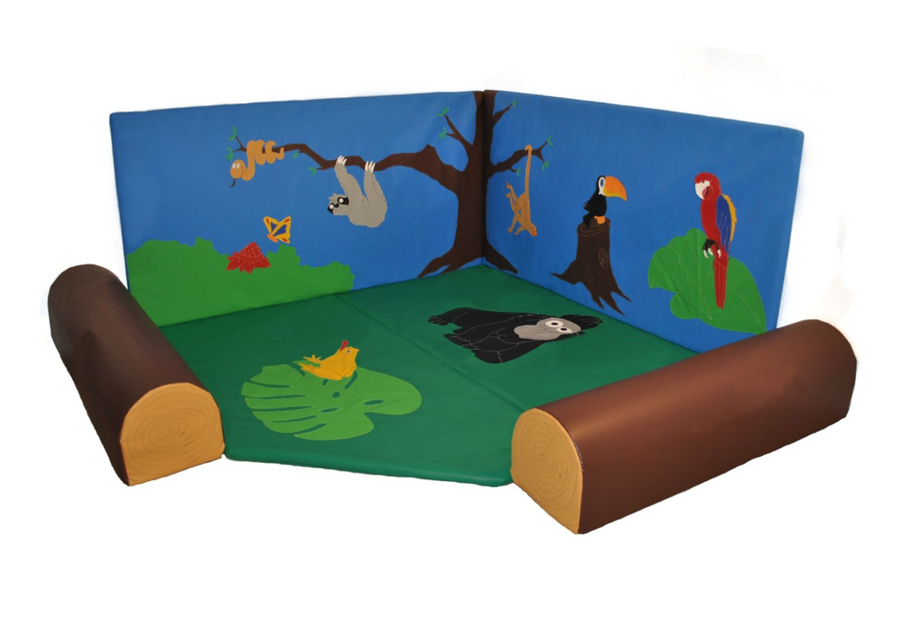 Early Years Classroom Rainforest Soft Play Corner Learning Soft Play ...