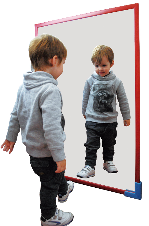 Wood Frame Mirror - Educational Classroom Mirrors – Classroom Direct