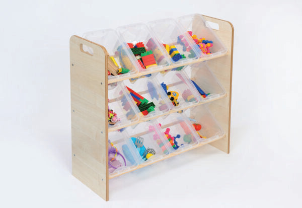 Single Sided Tidy with Clear Trays – Classroom Direct