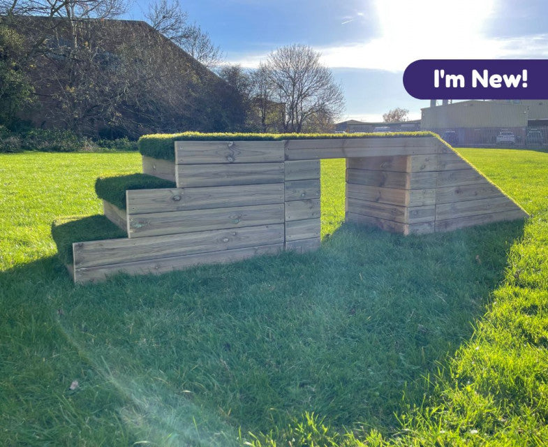 Outdoor Grass Topped Blocks Trail – Classroom Direct