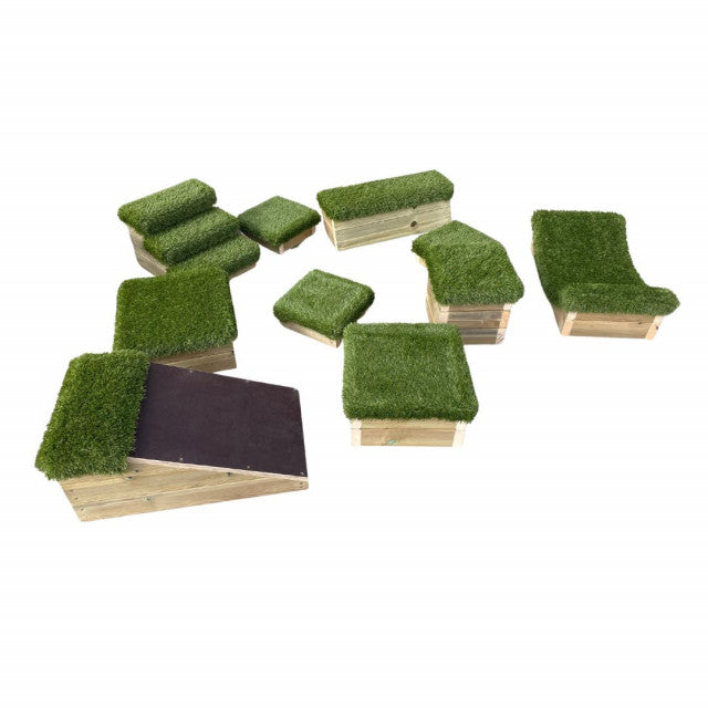 Grass Topped Physical Activity Blocks – Classroom Direct