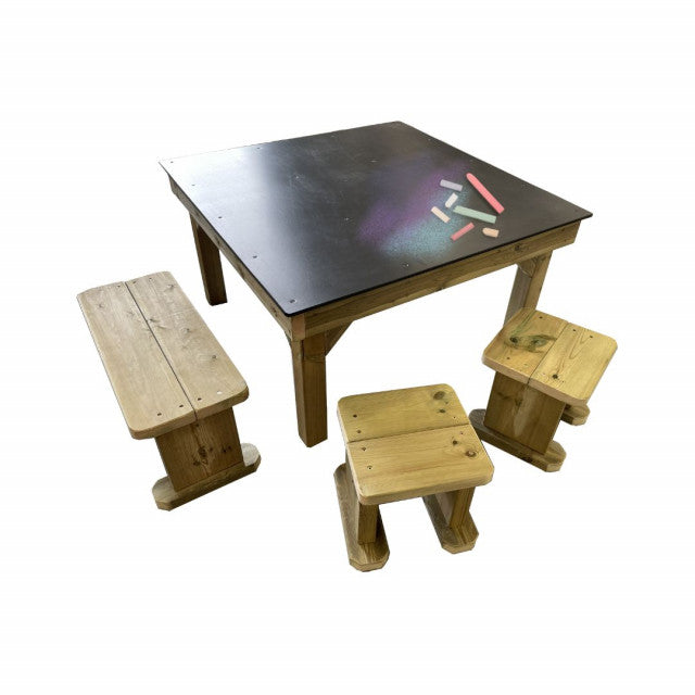 Mark Making Table with Seating for EYFS – Classroom Direct
