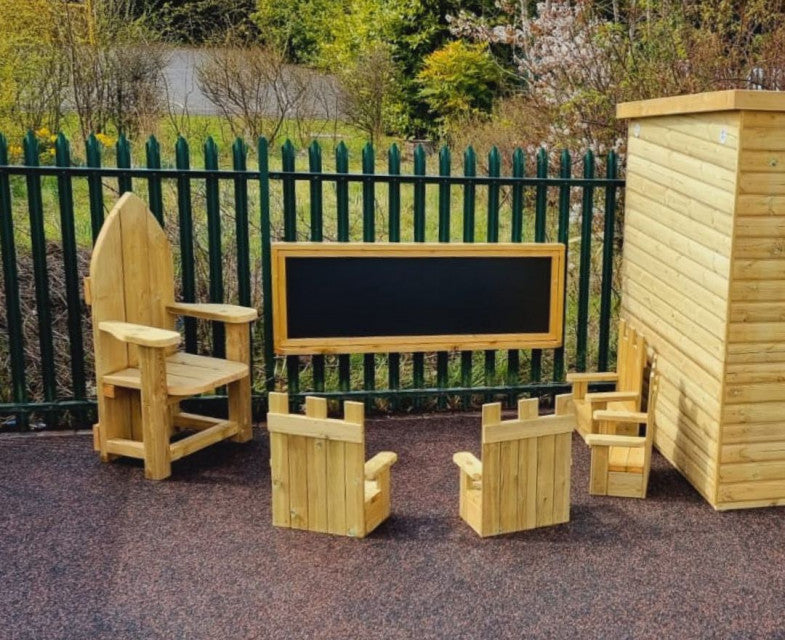 Children's Outdoor Storytellers Throne – Classroom Direct