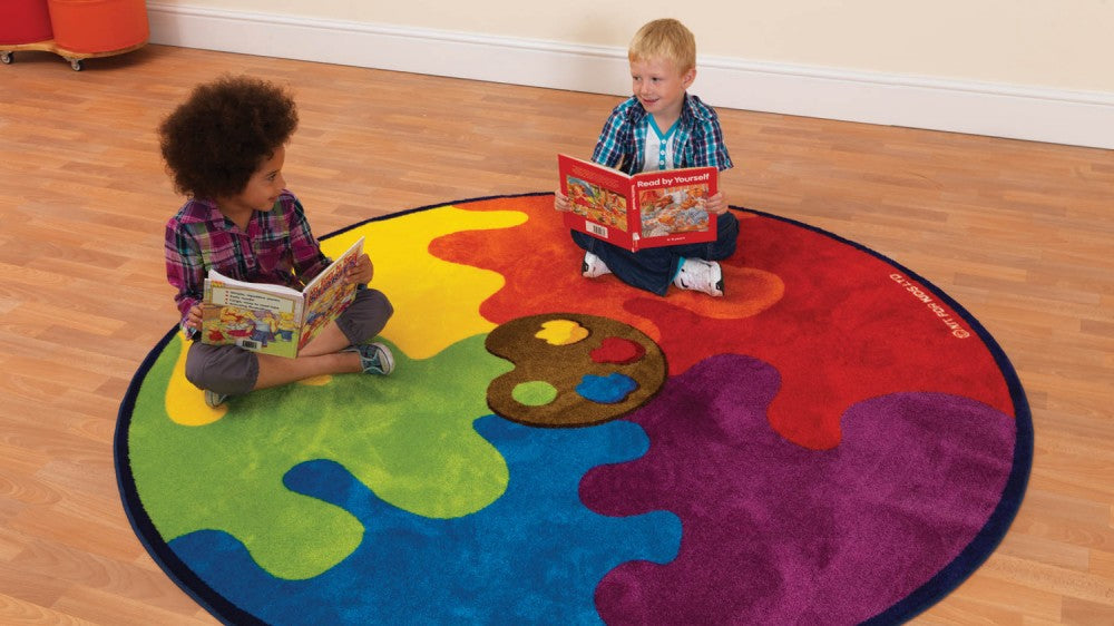 Decorative™ Colour Palette Carpet For Schools 2m – Classroom Direct