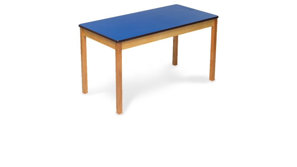 Tuf Class™ Rectangular Table Blue For Schools – Classroom Direct