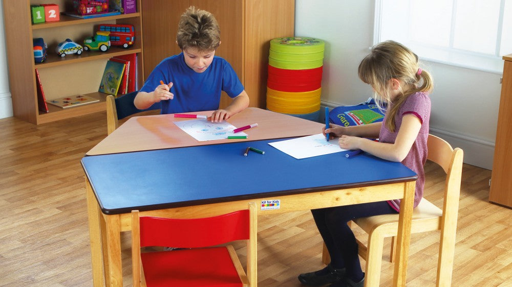 Tuf Class™ Rectangular Table Beech For Schools – Classroom Direct