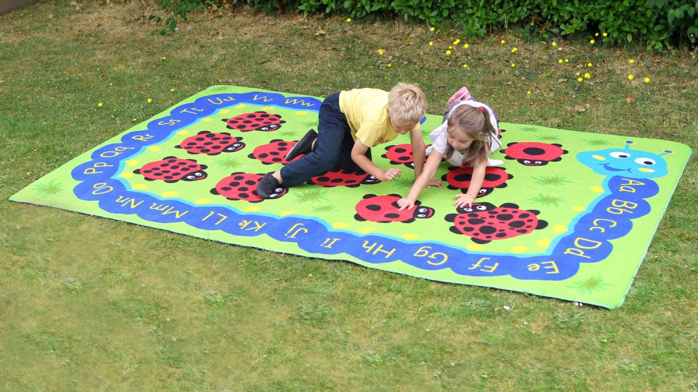Back to Nature™ Chloe Caterpillar Outdoor Play™ Mat 3x2m – Classroom Direct