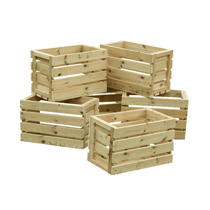 Wooden Play Crates – Classroom Direct